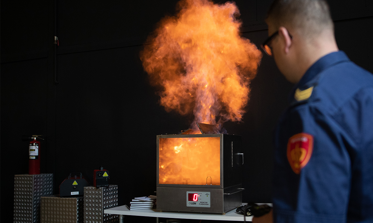 Desktop Flashover | Classroom Training Props