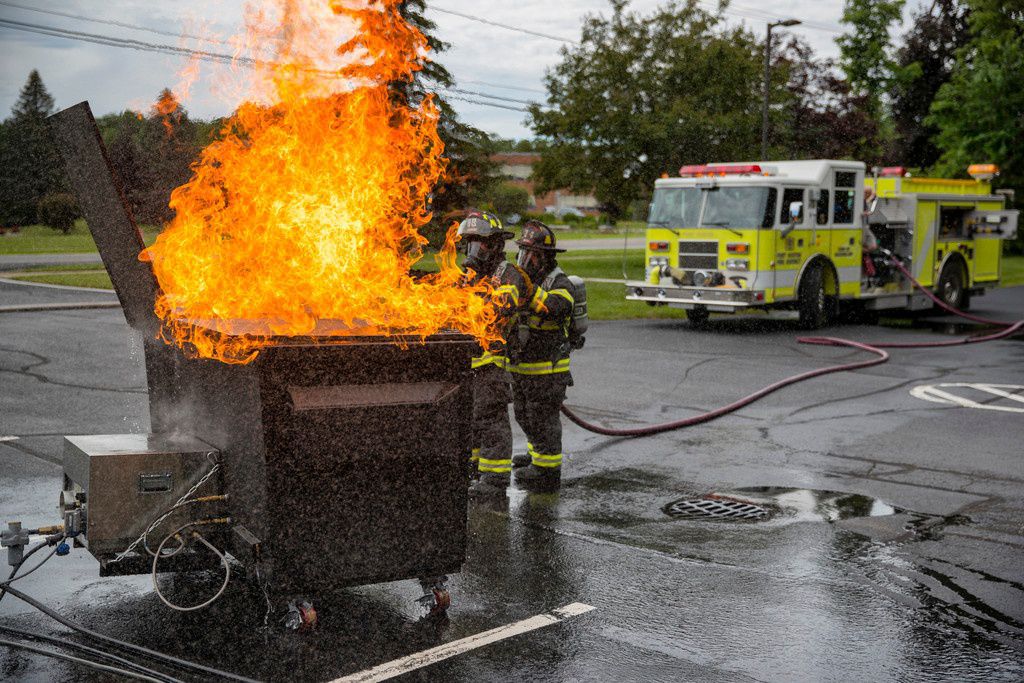 Dumpster Fire Training Prop | Live Fire Training Props